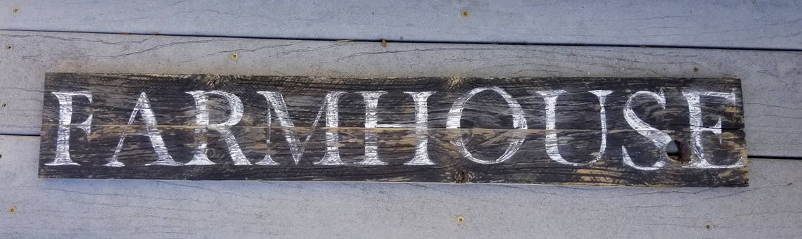 Farmhouse Sign Farmhouse Decor Wood Farmhouse Sign Wood - Etsy