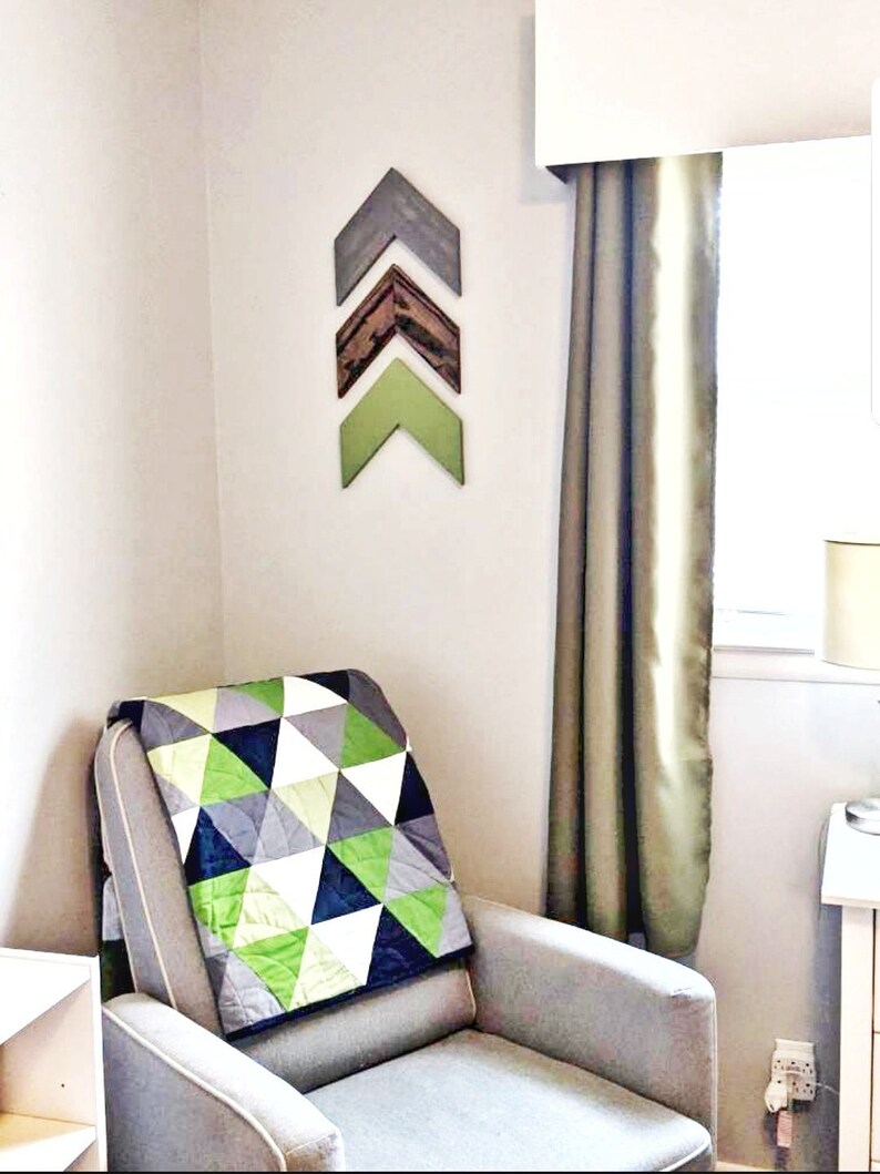 Wood Chevron Arrows Wood Chevron Wall Decor Chevron Arrows - Etsy