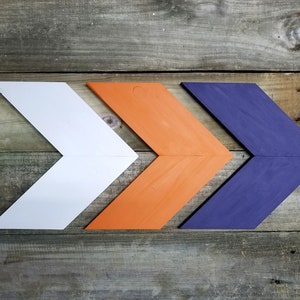 Wood Chevron Arrows, Wood Chevron Wall Decor, Chevron Arrows, Chevron ...