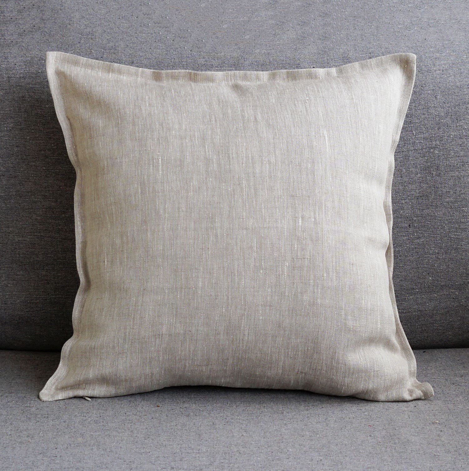 SET of 2 Lnen throw pillow covers 20x20 Linen pillow cases | Etsy