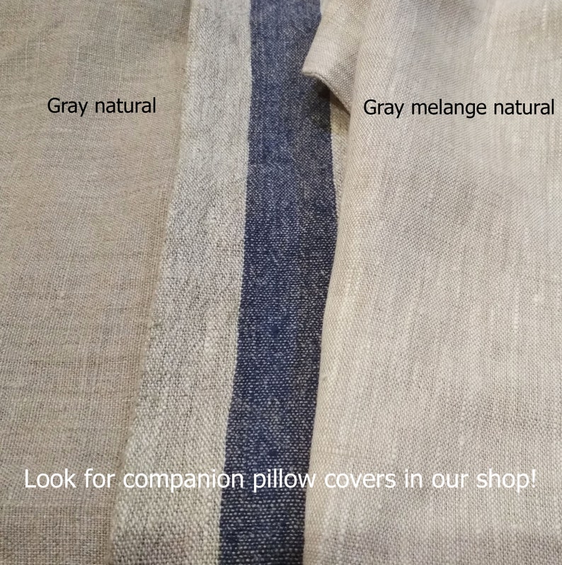 Burlap throw pillow covers farmhouse 16x16 Linen euro sham | Etsy