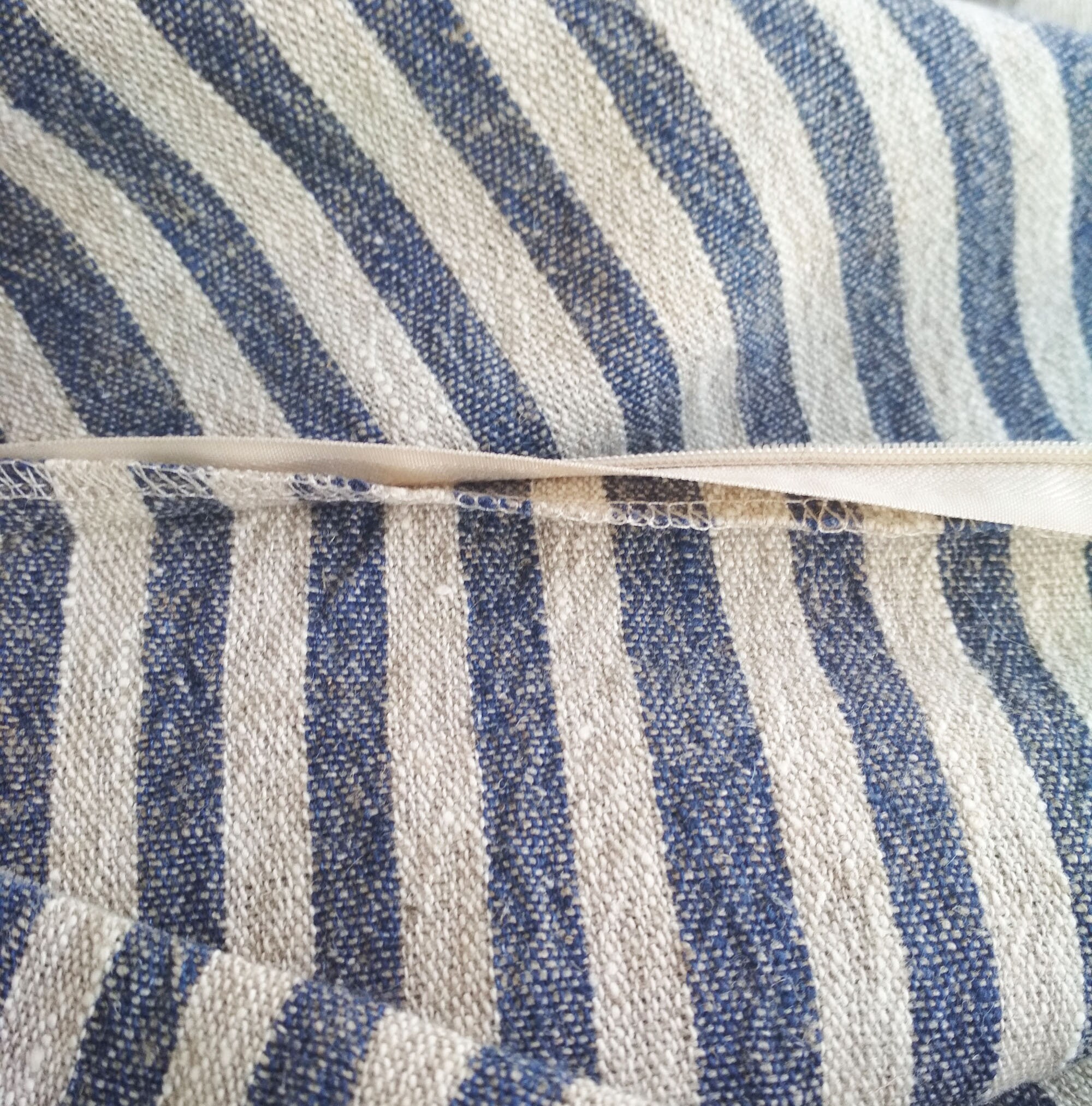 Burlap Throw Pillow Covers Farmhouse 16x16 Linen Euro Sham | Etsy