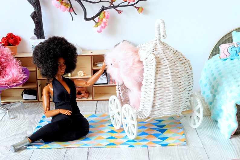 Cinderella Carriage, Fairy Tale Wicker Pumpkin Stroller. Miniature ...
