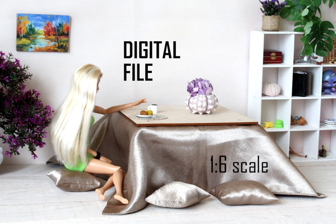 Miniature Kotatsu Table, Traditional Japanese Warm Heated Table ...