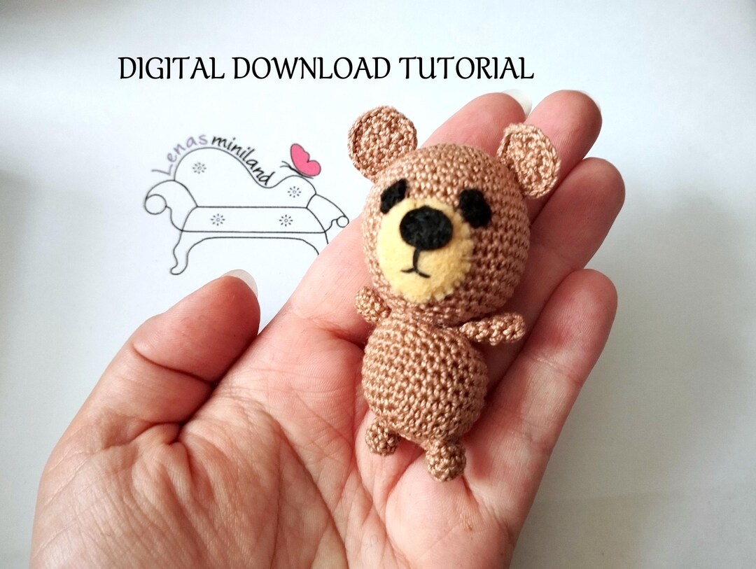 Crochet Teddy Bear Tutorial Amigurumi Toy Pattern, How to Make Basic ...