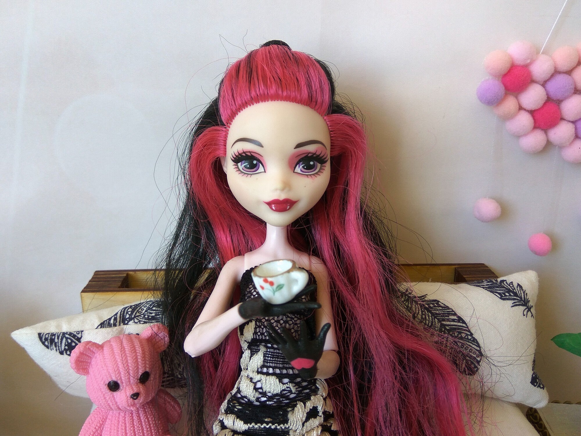 Miniature tea set porcelain dollhouse kitchen dishes. Plates | Etsy