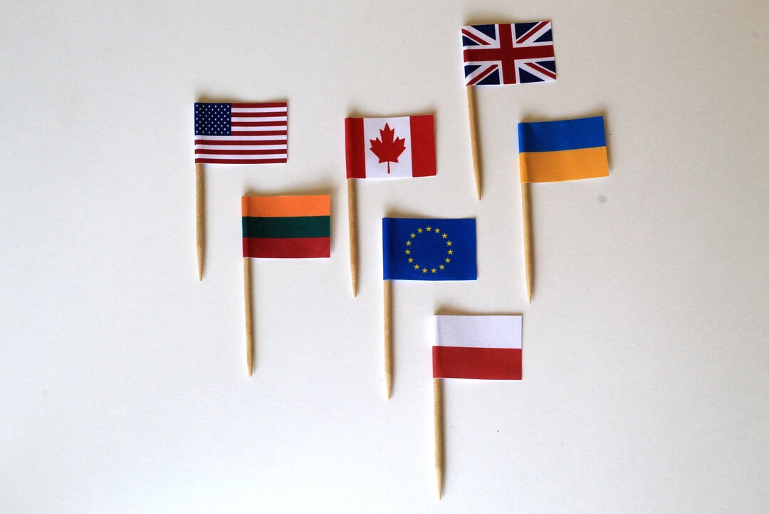 Miniature Flag 3 Inch Height Dollhouse Accessories Patriotic - Etsy