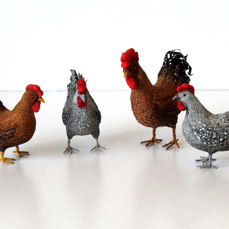 Miniature Chickens - Etsy