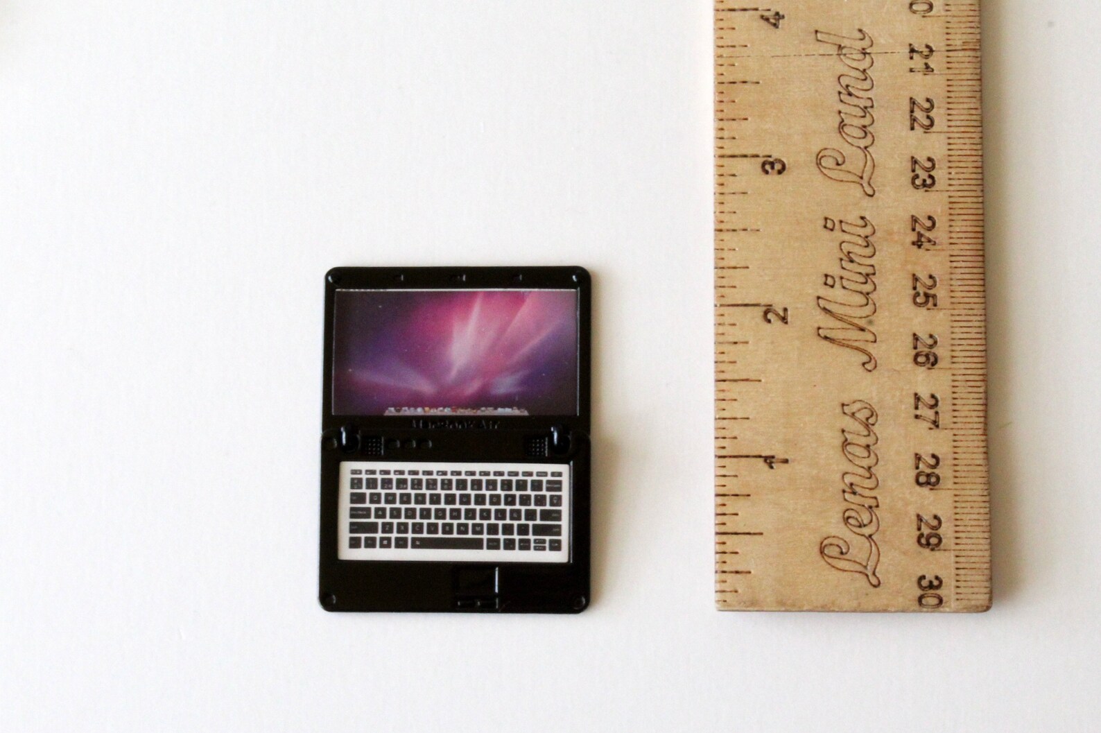 Miniature Laptop Dollhouse Computer in 1:6 Scale. Notebook - Etsy
