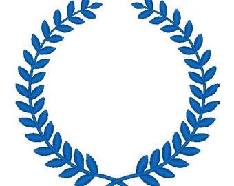 Leaf monogram | Etsy