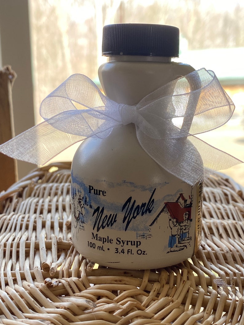 100% Pure Maple Syrup Jug, NEW LABELS See Photos Custom Tags, Wedding ...