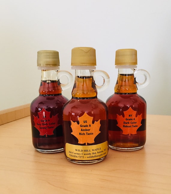 Maple Syrup Samplers New York 100% Pure - Etsy