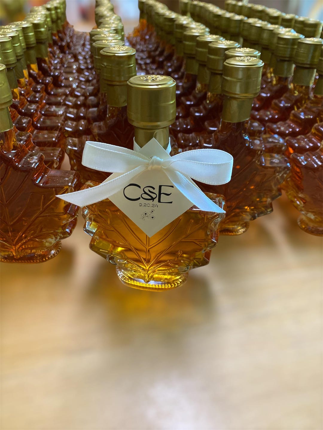 100% Pure Maple Syrup Favors, Customized, Weddings, Corporate, Showers ...
