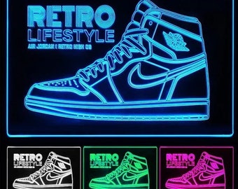 Neon Jordan Sign - Etsy