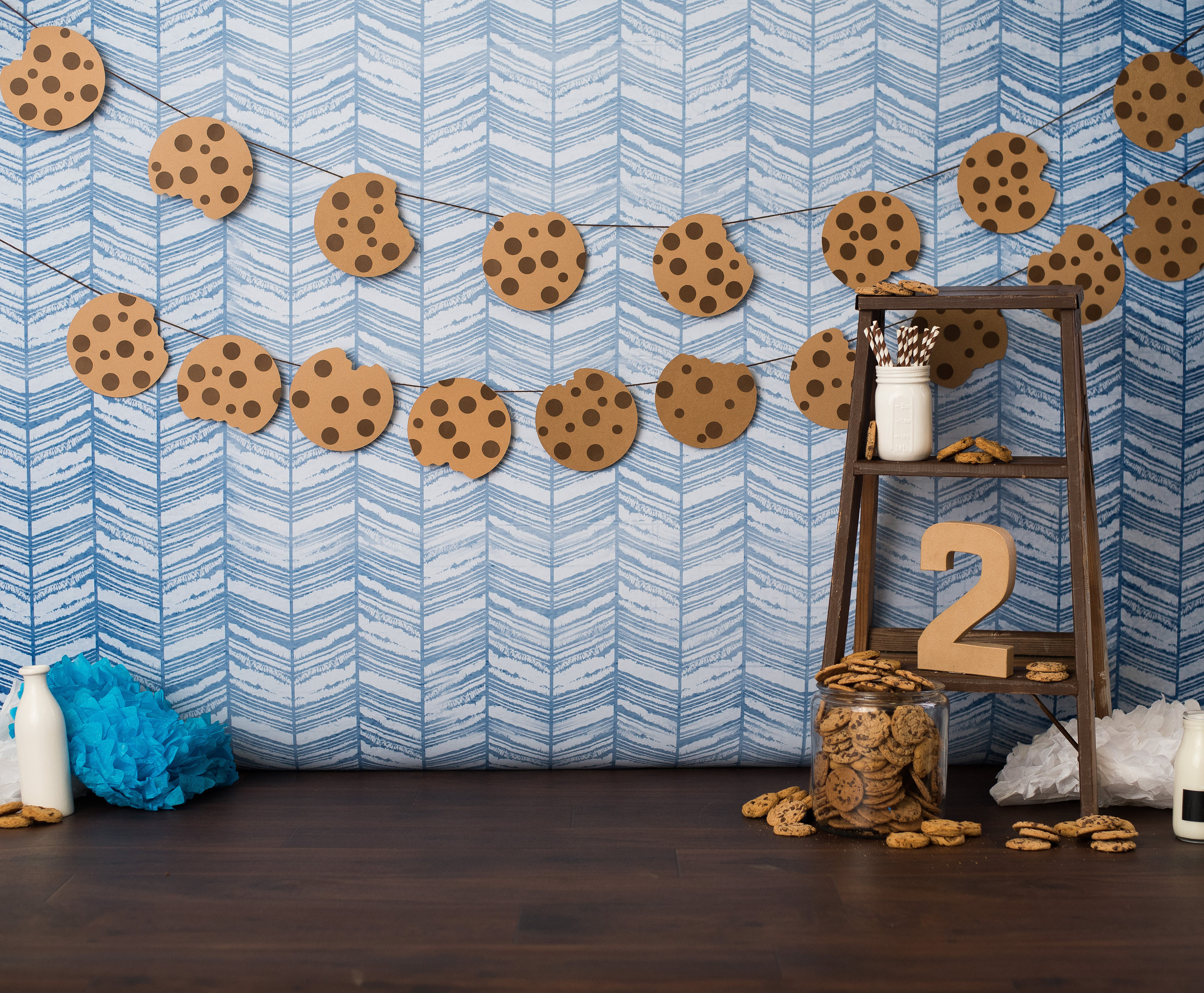 Cookie Digital Backdrop - Etsy