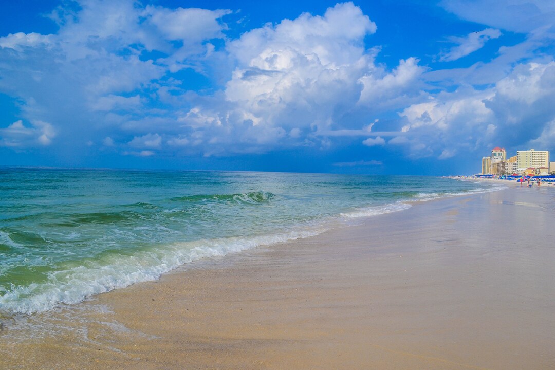 Beach Digital Background - Etsy