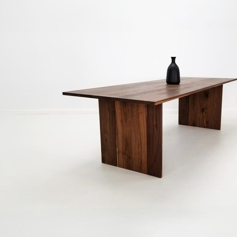 Walnut Dining Table - Etsy