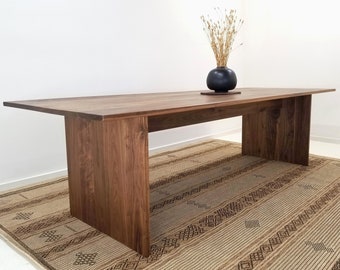 Solid Walnut Table - Etsy