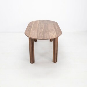 BEAU Oval Dining Table – Clustered Cylinder Legs, Solid Wood, Custom ...