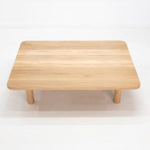 Handmade Solid Wood Square Coffee Table – Modern Minimalist Design - Etsy