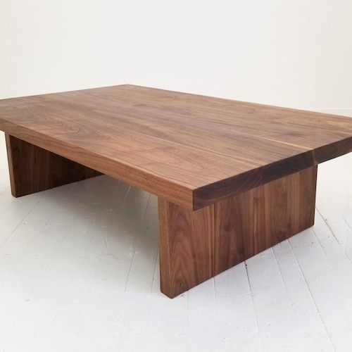 Solid Walnut Coffee Table - Etsy