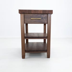 WALT Butcher Block Island – End-grain Walnut Prep Station, Custom ...