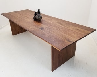 Solid Walnut Table - Etsy