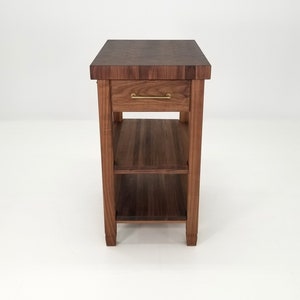 WALT Butcher Block Island End-grain Walnut, Custom Sizing, Chef's ...