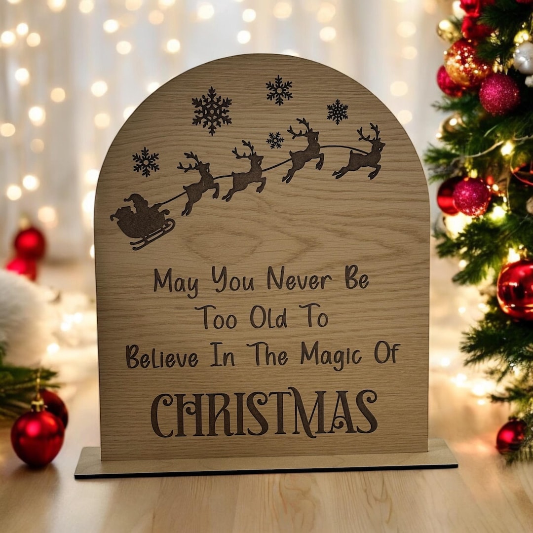 Christmas Sign, Christmas Mantle Sign, Christmas Wall Sign, Merry ...