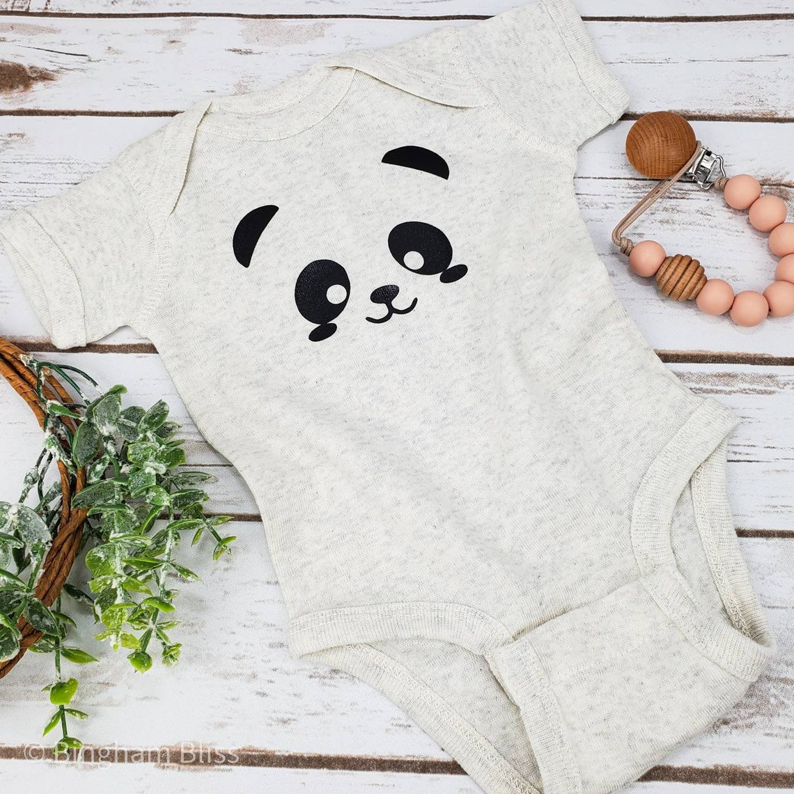 Panda Baby Outfit One-piece Panda Baby Clothing Gender - Etsy