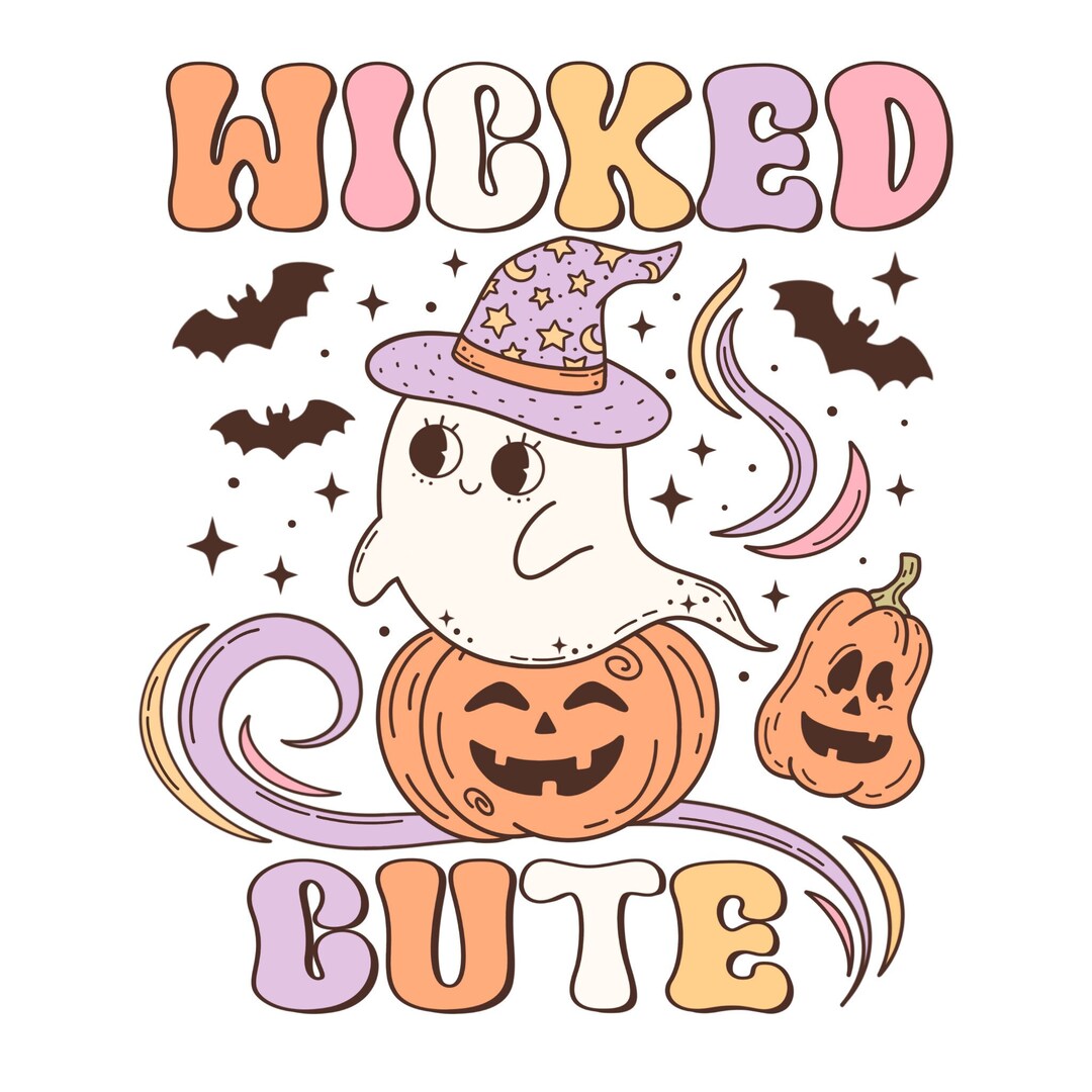 Wicked Cute, Direct to Film, Transfers, Seasonal DTF Transfer, Ready to ...