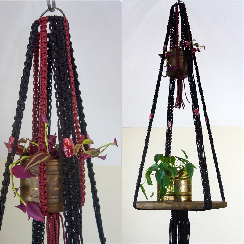 Macrame Stand - Etsy