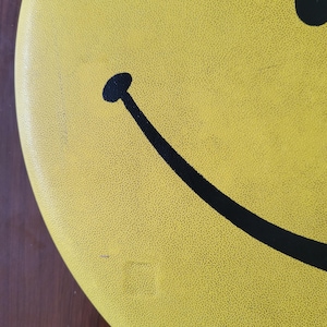 60s Smiley Face Scale, Vintage Groovy Hippie Home Decor, Flower Power ...