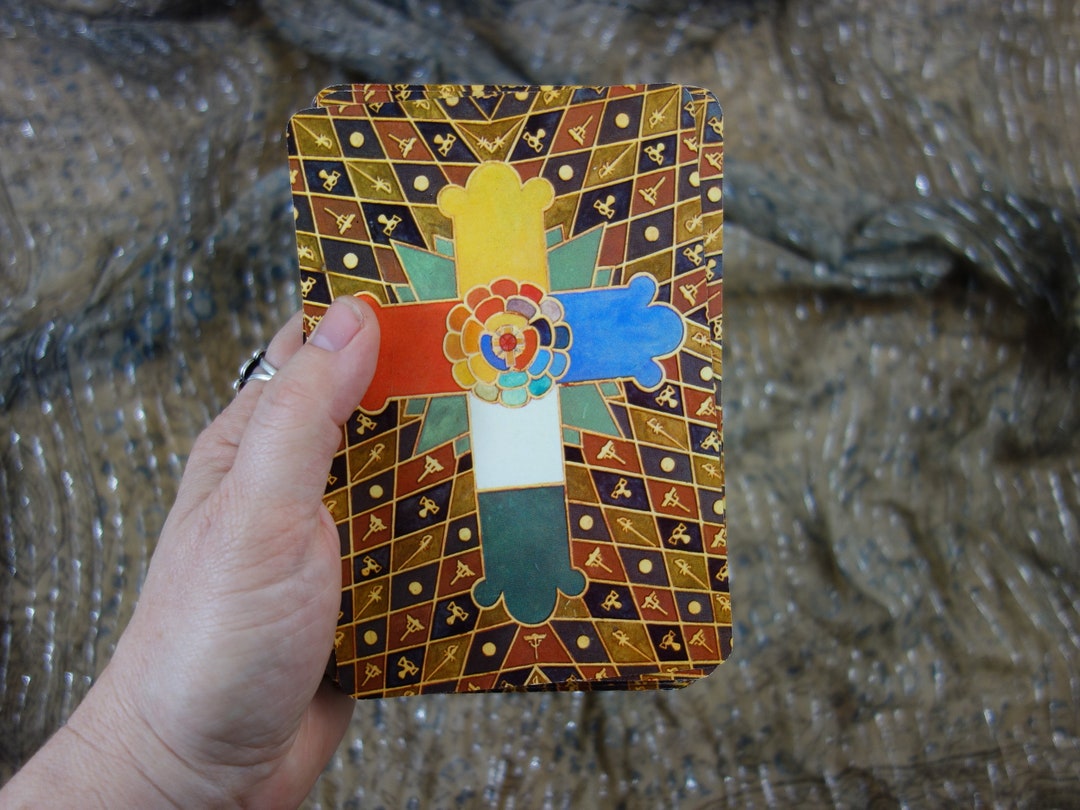 SINGLE Replacement Thoth Tarot Card "white Box A" Vintage 1969 Aleister ...