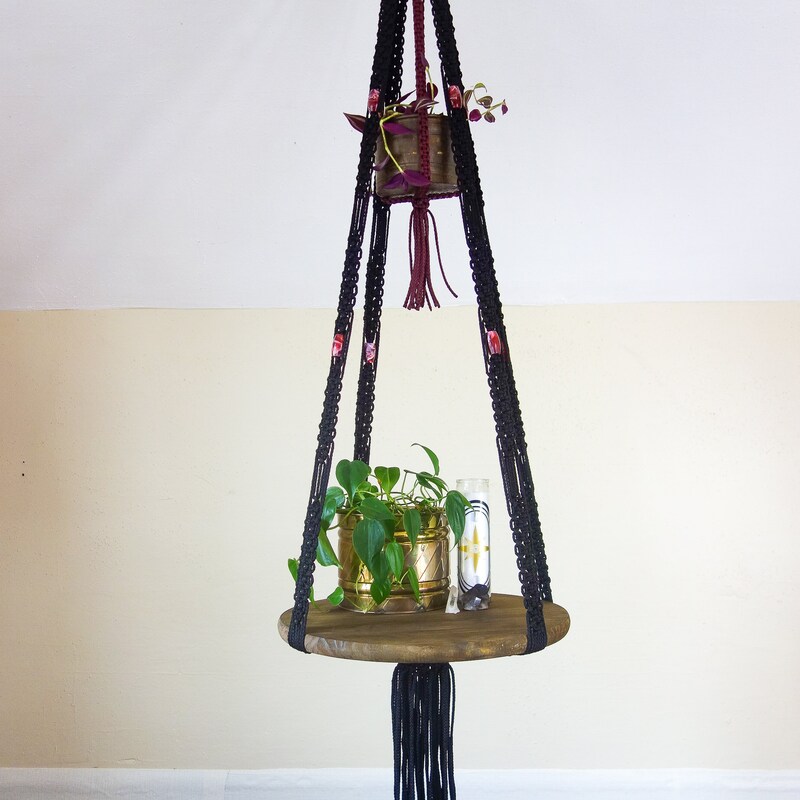 Macrame Stand - Etsy