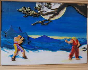 Street Fighter Picture Frame | Etsy