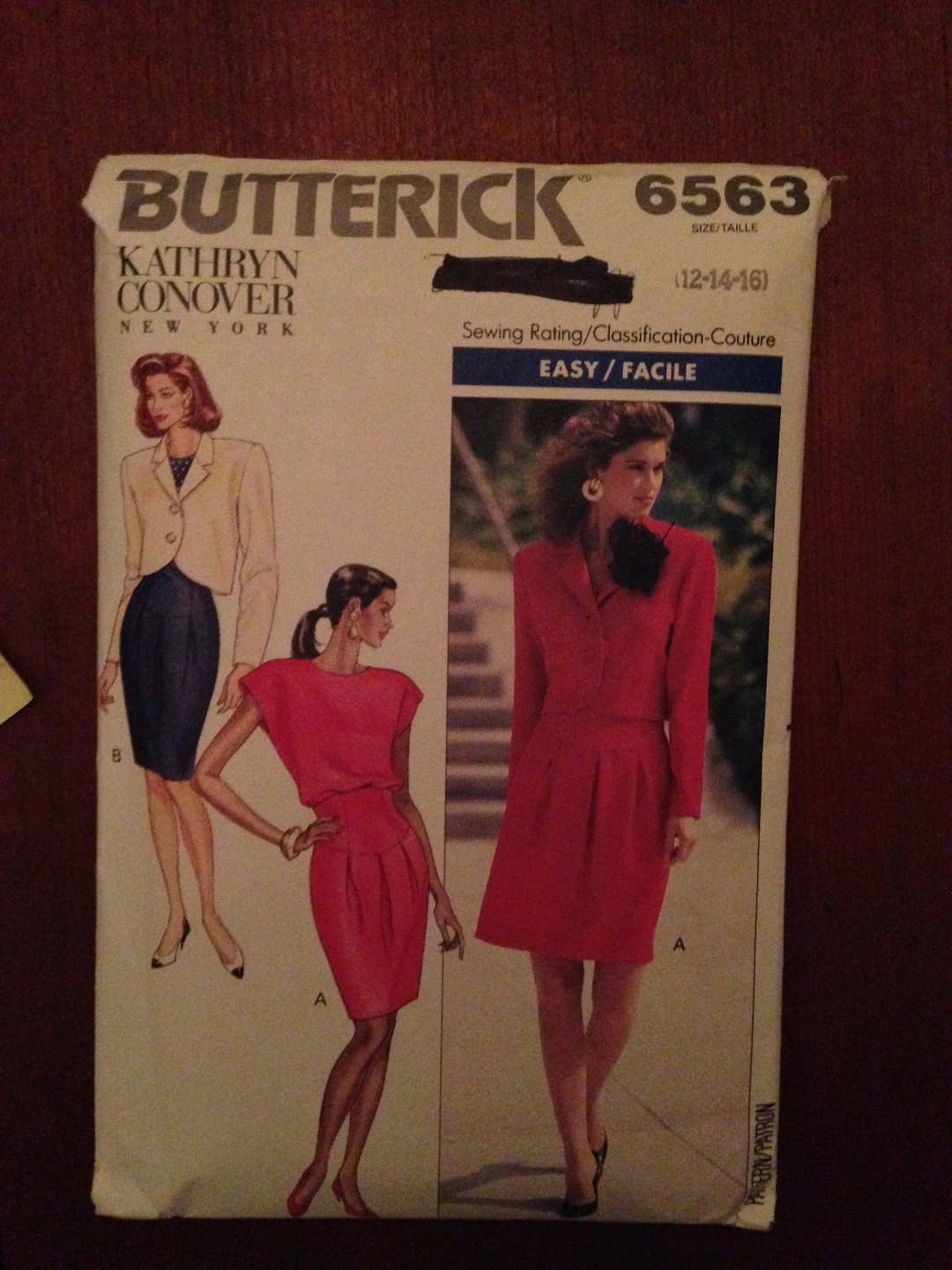 Butterick Pattern 6563 for Woman's Dress and Jacket - Etsy