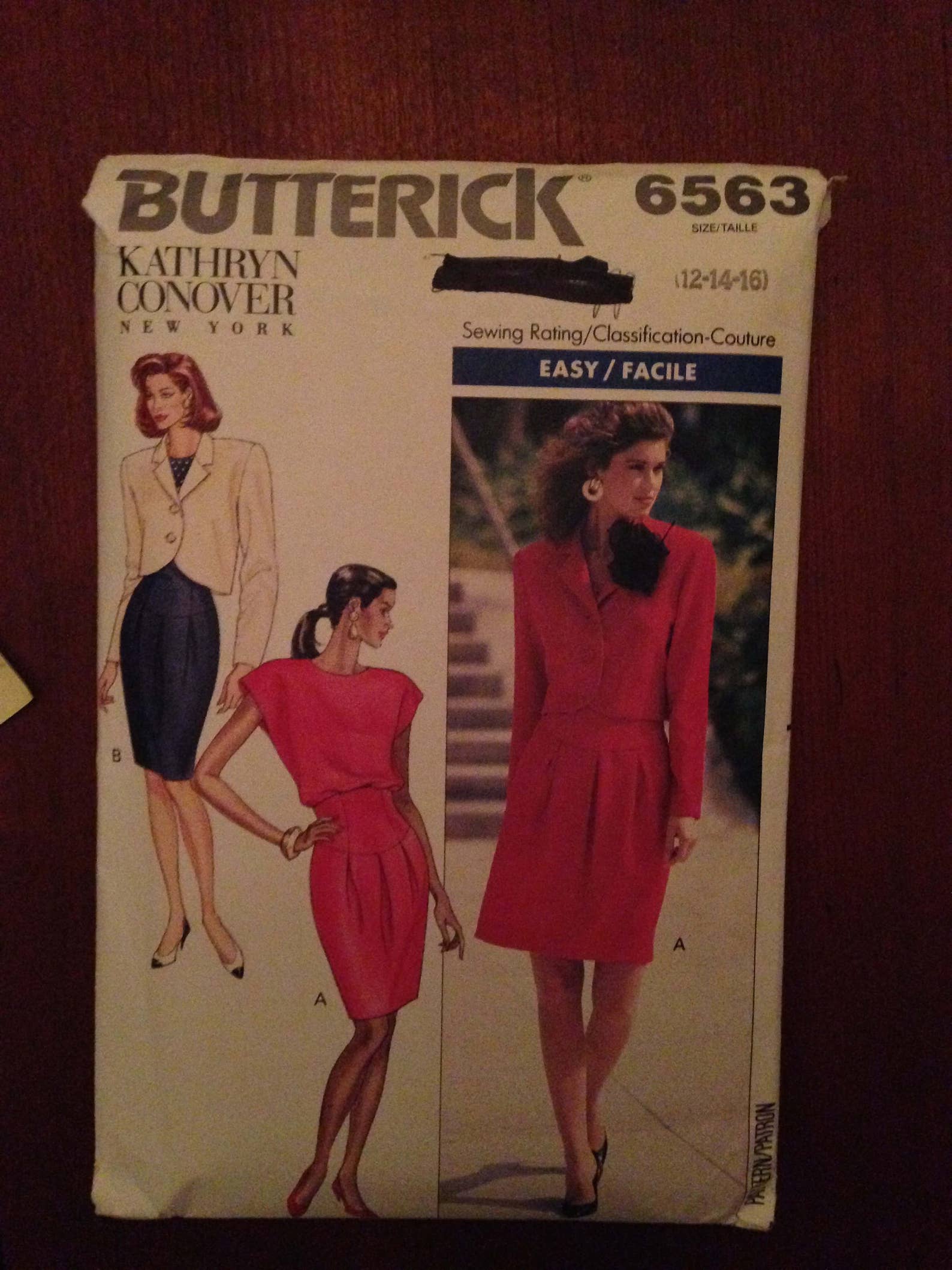 Butterick Pattern 6563 for Woman's Dress and Jacket - Etsy