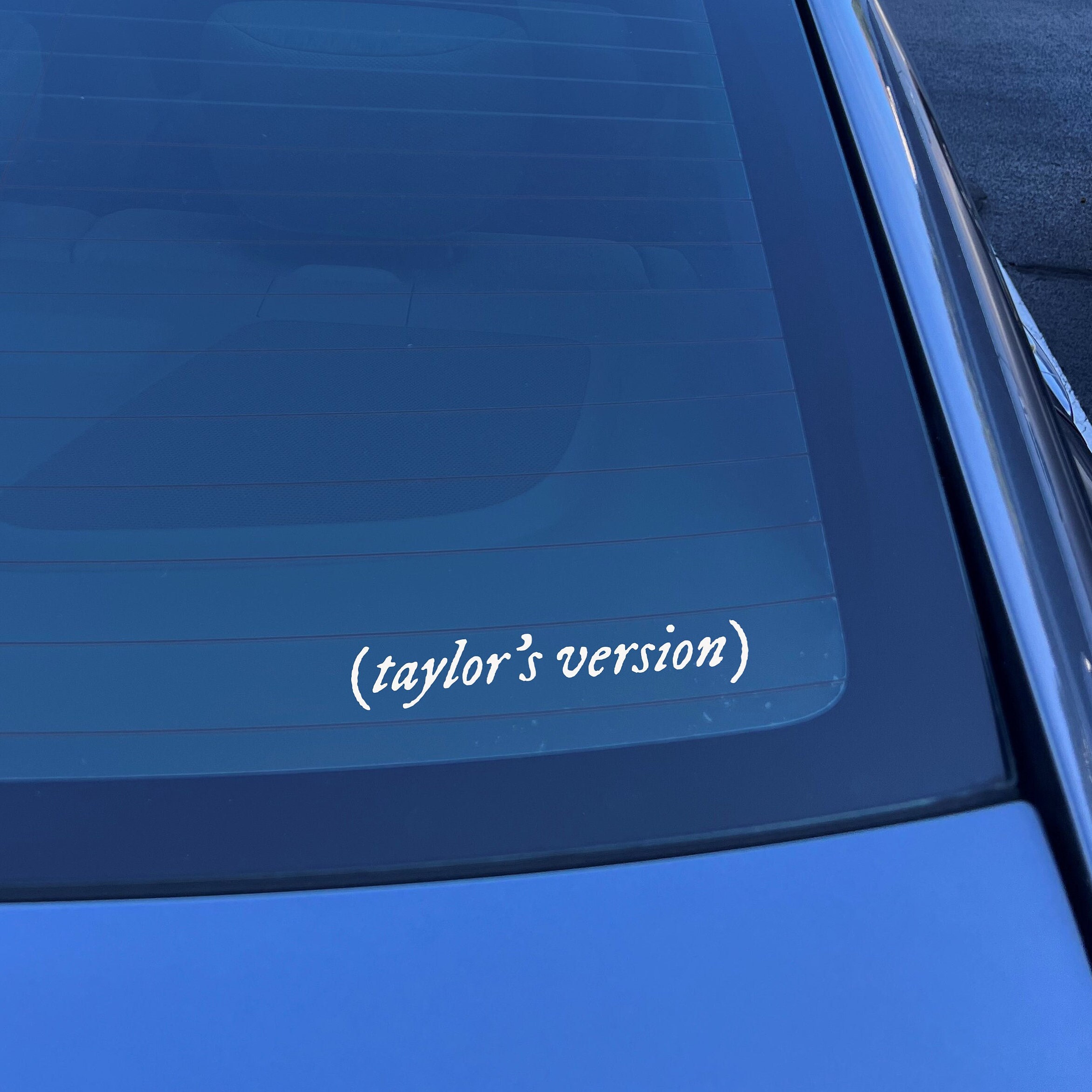 Custom Version Vinyl Sticker Decal for Laptop, Phone, Water Bottle, Car ...