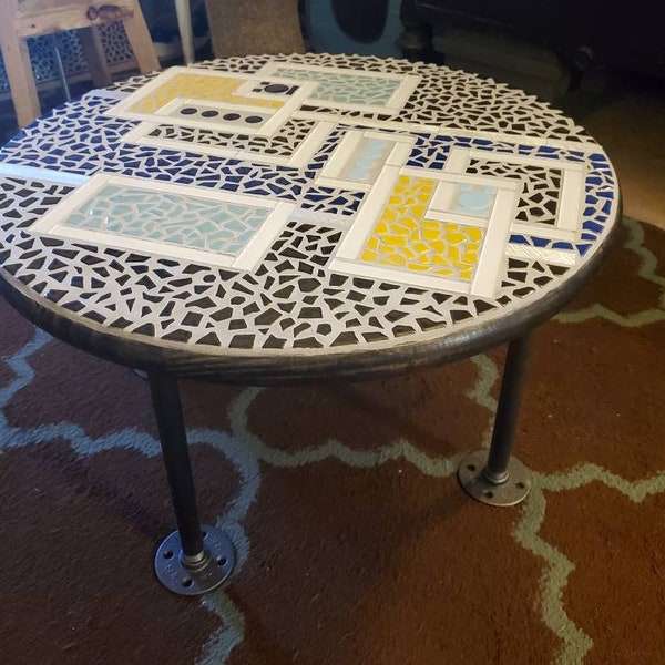 Mosaic Coffee Table - Etsy
