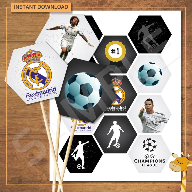Real Madrid Topper - Etsy