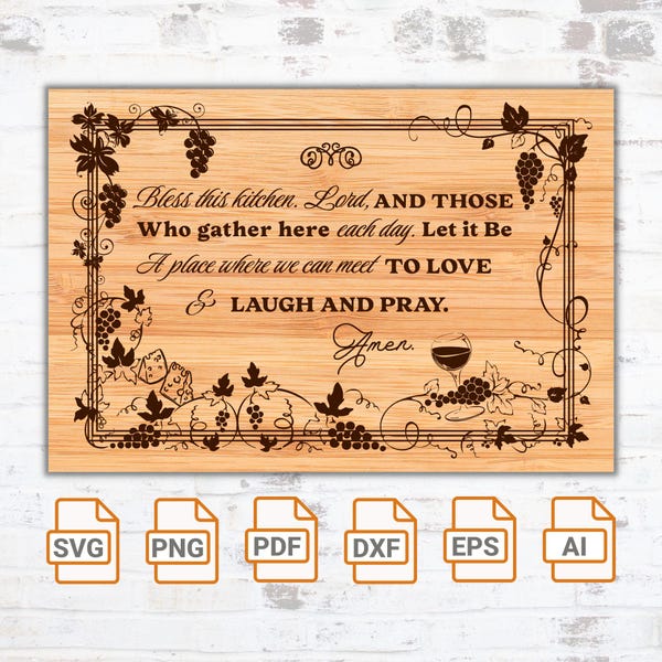 Kitchen Prayer - Etsy