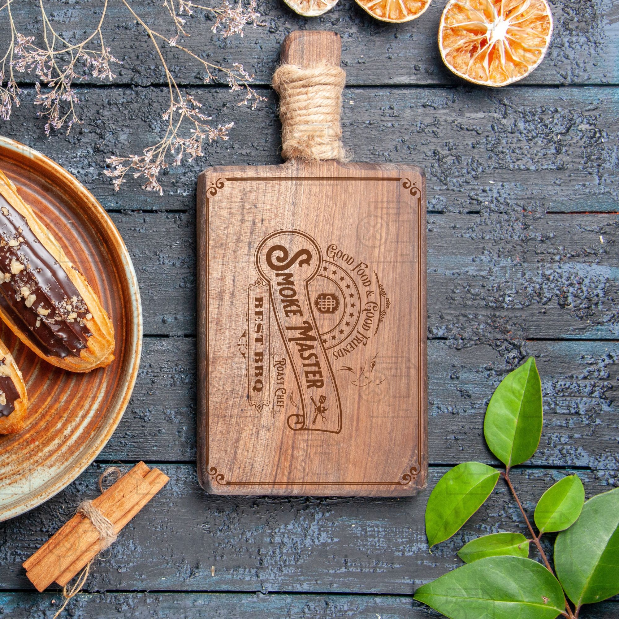 Smoke Master SVG Charcuterie Board SVG File Cute Charcuterie - Etsy ...