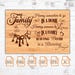 Family Board SVG File: Cutting Board Design (digital Download) - Etsy