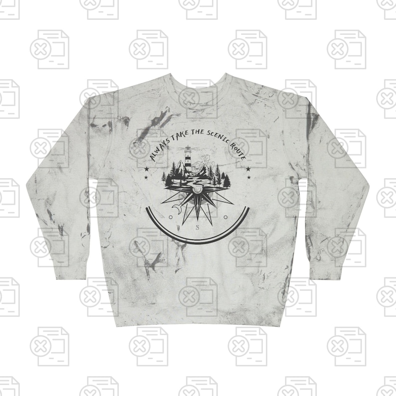 Scenic Route Compass SVG Bundle: Camping Adventure Design (digital ...
