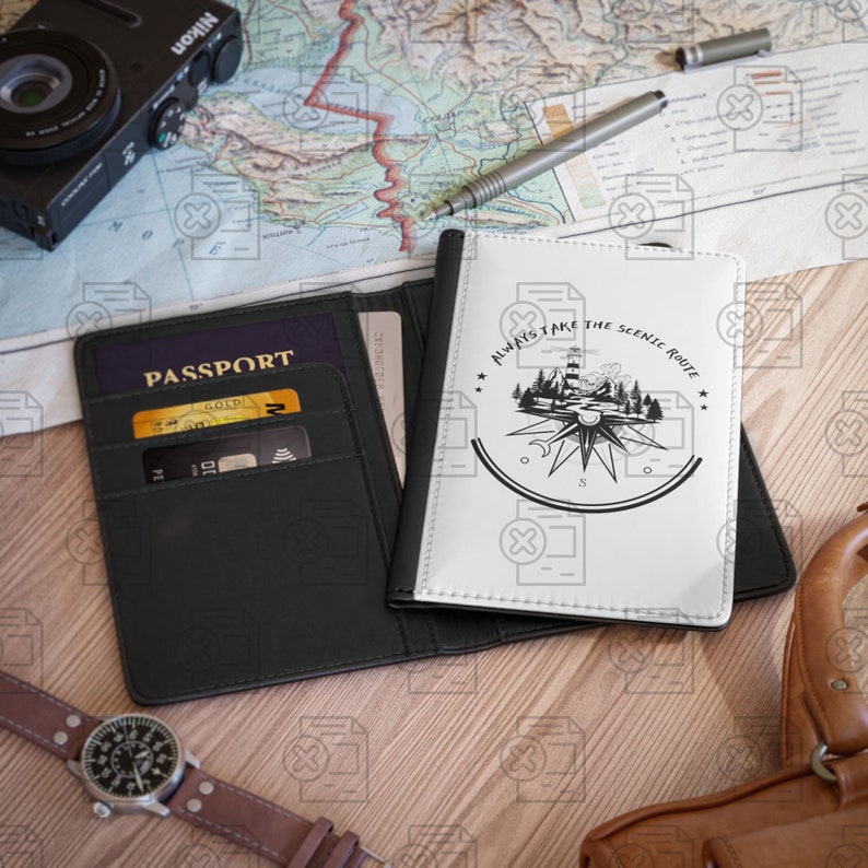 Scenic Route Compass SVG Bundle: Camping Adventure Design (digital ...