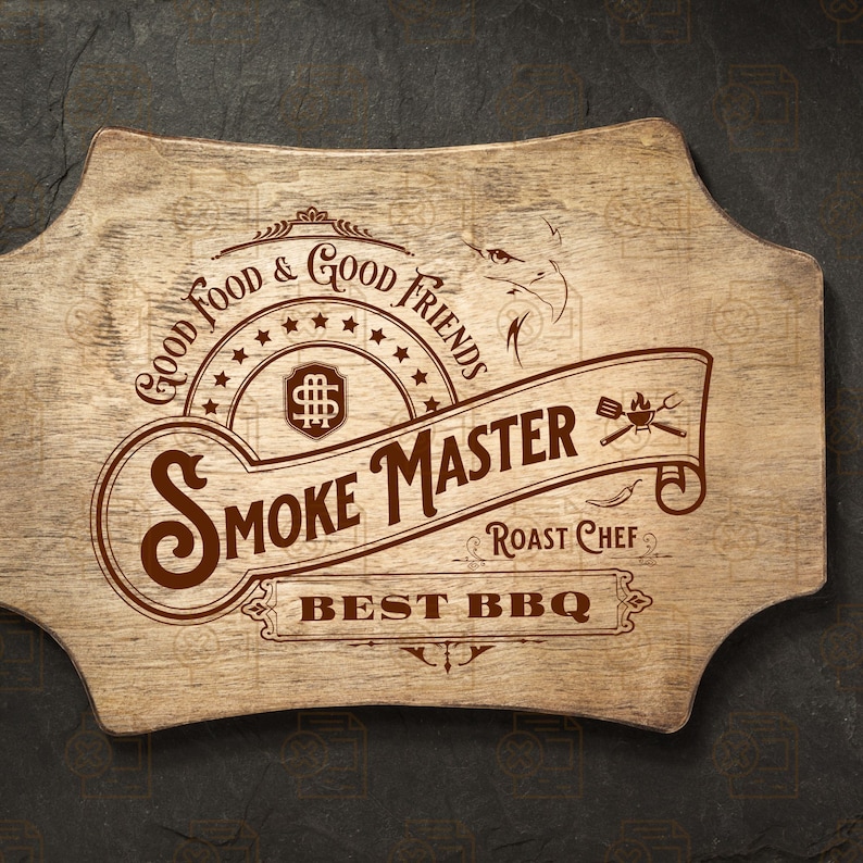 Smoke Master SVG Charcuterie Board SVG File Cute Charcuterie - Etsy