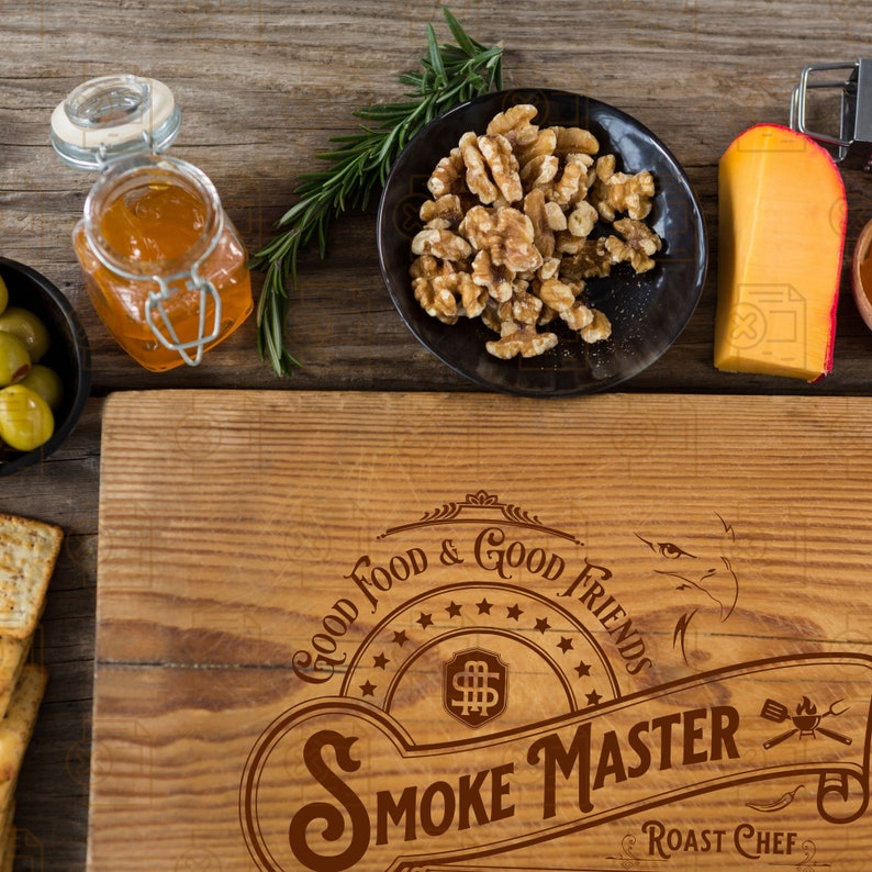 Smoke Master SVG Charcuterie Board SVG File Cute Charcuterie - Etsy