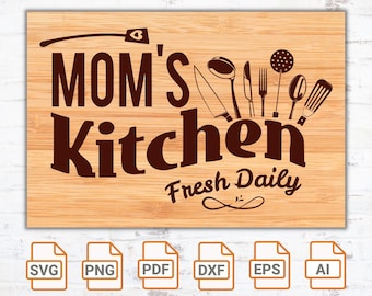 Svg-mom's Kitchen - Etsy