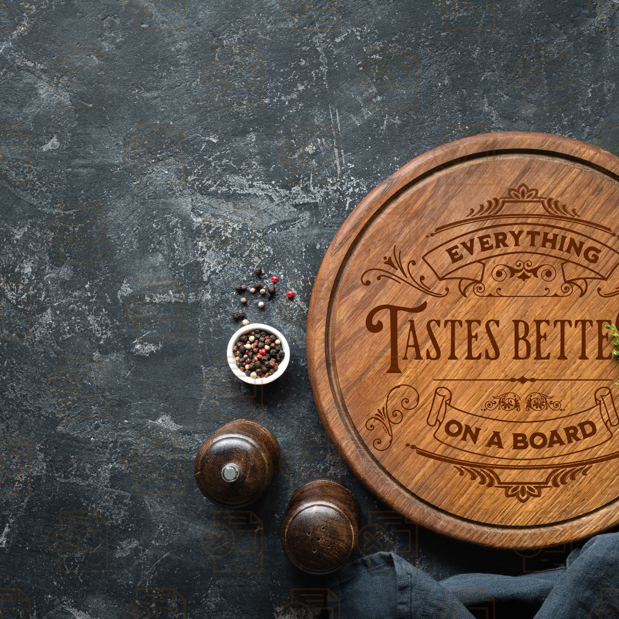 Everything Tastes Better on a Board Svg Charcuterie Sign - Etsy Australia